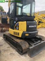 China 2013 Year 0.3M3 Bucket 5T Komatsu PC55MR Used Excavator for sale