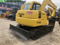China 450mm Track 2010 Year Komatsu PC60 Backhoe Excavator for sale