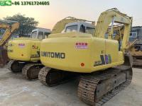 China 4 Cylinder 12T 0.5M3 Sumitomo SH120 Used Excavator Machine for sale
