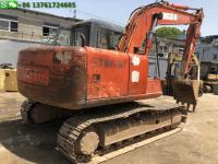 China 400mm Shoe 0.6M3 Bucket 12T Used Hitachi Excavator for sale
