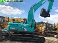 China Crawler 6 Cylinder 600mm Shoe 20T Used Kobelco Excavator for sale