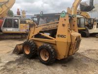 China 74hp Used Skid Steer Loader Case Engine Make 1845C for sale