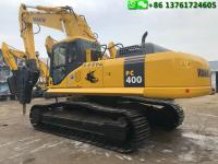 China PC400 Mining Used Komatsu Excavator 40T With Jack Hammer for sale
