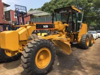 China Japan Origin Cat 140H Motor Grader / Used Road Grader With Three Shank Ripper for sale