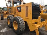 China 6 Cylinders Used Motor Graders Caterpillar 140H With Ripper for sale