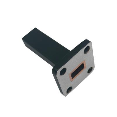 China Aluminum Material Silver Plated Waveguide Parts Matched Rf Dummy Load for sale