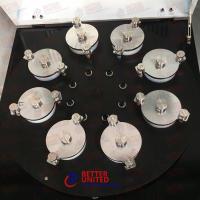 China 8 Samples Ceramic Tile Abrasion Tester Laboratory Testing Equipment for sale