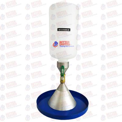 China Portable Soil Testing Machine 152mm Six Inch Sand Cone Test Apparatus for sale