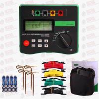 China Digital Four Wire Soil Resistivity Tester Automatic Soil Testing Equipment for sale