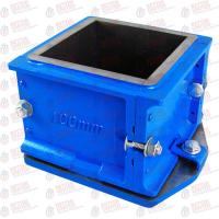 China Cast Iron Cube Mould Four Part 100 Mm Concrete Testing Equipment for sale