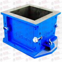 China Cast Iron Cube Mould Four Part 150 Mm Concrete Testing Equipment for sale