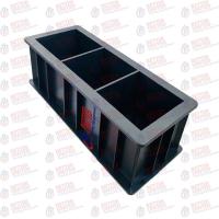 China Plastic Cube Mould 100 Mm 3 Gangs Concrete Testing Equipment for sale