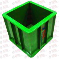China Plastic Cube Mould 150 Mm Standard Concrete Testing Equipment for sale
