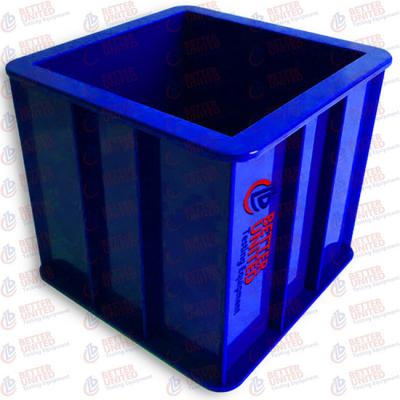 China Plastic Cube Mould 150 Mm Standard Concrete Testing Equipment for sale