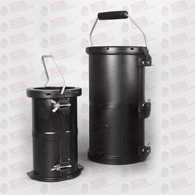 China INTERTEK Concrete Testing Machine Detachable Cylindrical Concrete Mold 150x300mm for sale