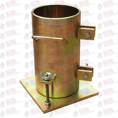 China SGS Steel Concrete Testing Machine Concrete Cylinder Mould 100x200mm for sale