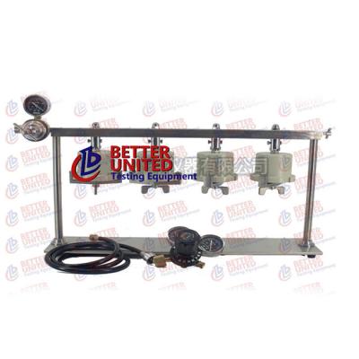 China Four Gang Middle Pressure Filter Press Drilling Fluids Testing Equipment for sale
