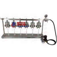 China Six Gang Middle Pressure Filter Press Drilling Fluids Testing Equipment for sale