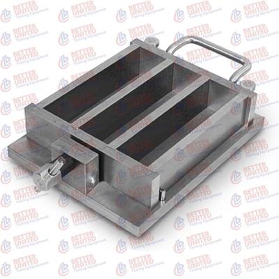 China Three Gang Mould Steel Cement Testing Equipment for sale