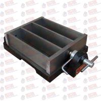 China Three Gang Mould Steel Iron Cement Testing Equipment for sale