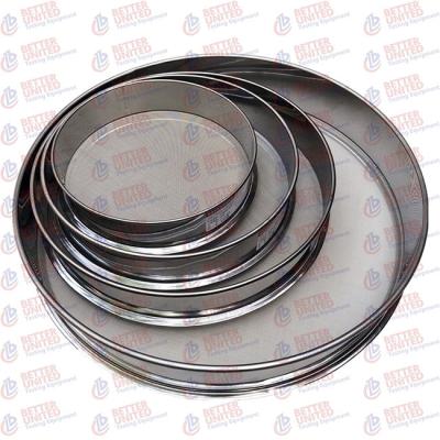 China BS 410 UNE 7050 Woven Wire Sieves  Lab Testing Equipment Customized for sale