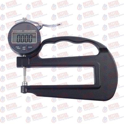 China Large Span 0.01mm Resolution Electronic Thickness Gauge With 30mm Probe for sale