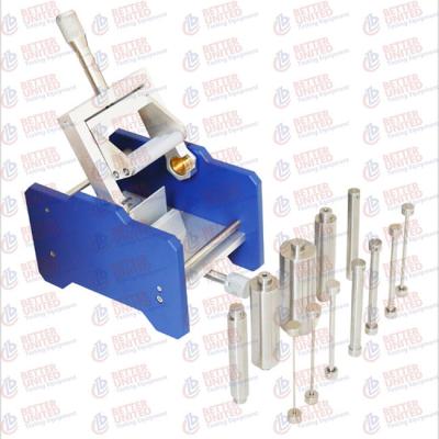 China Length 120mm ~ 150mm Cylindrical Mandrel Bend Tester  Steel Material for sale