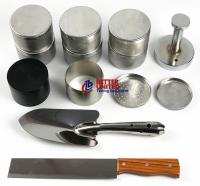 China Electroplated Steel Soil Testing Machine 50cm3 - 500cm3 Surface Soil Sampler for sale