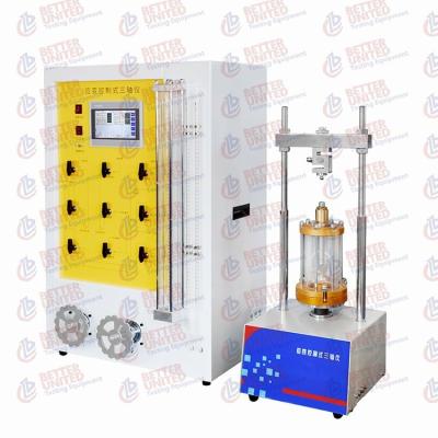 China 30kN Triaxial Soil Testing Equipment Strain Controlled Type for sale