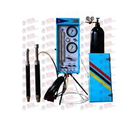 China Field Soil Pressuremeter Soil Testing Equipment Three Chamber Structure 400mm Range for sale