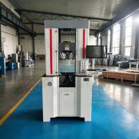 China Microcomputer Electro-hydraulic Servo UTM Class 0.5 Silent No Foundation ISO ASTM WAW-100/300/600/1000KN for sale