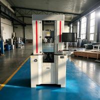 China Microcomputer Electro-hydraulic Servo UTM Class 0.5 Silent No Foundation ISO ASTM WAW-100/300/600/1000KN for sale