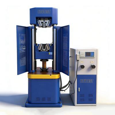 China Hydraulic Universal Testing Machine WE Series Six-Column Dual Space ISO ASTM CE WE-100/300/600/1000KN for sale