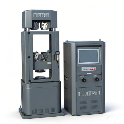 China Computer Hydraulic UTM WES Series Dual Space ISO ASTM SGS 100/300/600/1000/2000KN for sale