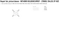 China DEUTZ Metal Repair Set 99748961 KOLBENSCHMIDT 276900 104L28 87-502700-00 for sale