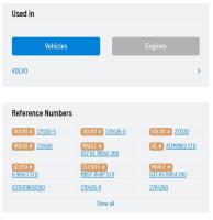 China Original KS Crankshaft Metal Bearing Set Part number 271230-5 270426-0 271230 77139600 with Durable Metal Material for sale