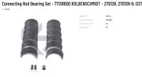 China 100% Tested Original KS Connecting Rod Bearing Set 77138600 KOLBENSCHMIDT 270139 270139-9 037PS18049200 with 0.62kg Weight for sale