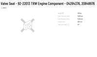 China DEUTZ Valve Seat 92-22013 TRW Engine Component 04284376 20849976 for Machinery Repair Shops within DEUTZ for sale