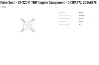 China DEUTZ Engine Valve Seat Original TRW 92-22014 Part for Smooth Operation 04284377 20849979 for sale
