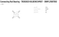 China KS Connecting Rod Bearing 79262620 KOLBENSCHMIDT 099PL21067050 The Ultimate Solution for Your Farms for sale