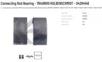 China Connecting Rod Bearing 79408610 04284146 For Deutz BFM1013 TCD2013 D7D TAD520 TAD530 TAD531 TAD532 for sale