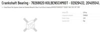 China Crankshaft Bearing 79268620 02929432 20405541 20950554074 0292 9432  2929432 for DEUTZ volvo for sale