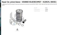 China Piston 41506960 888363 04253771 04295314 0425 3771 0429 5314 4253771 4295314 for deutz BFM1013 TCD2012 TAD530GE TAD520GE D5E D7E for sale