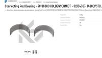 China Connecting Rod Bearing 78186600 02134303 0213 7741 02101145 02134302 560285460 for DEUTZ-KHD KRAMER MAGIRUS-DEUTZ for sale