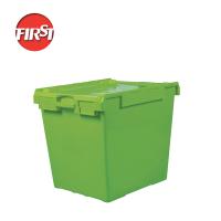 China Stackable Nestable Plastic Crate for Industrial Storage 171L Volume 760x570x620mm Size for sale