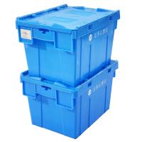 China Logistic Storage Plastic Box with Lid Efficiently Store Your Books and Documents for sale