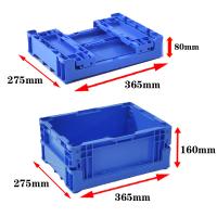 China Industrial Packaging Stackable Collapsible Crates for Recyclable Storage Solution for sale