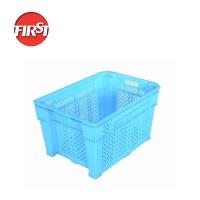 China External Size 545*345*250mm Agriculture Plastic Crate for Vegetables Transportation for sale