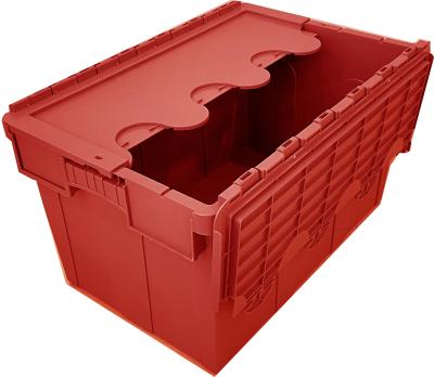 China 550*370*320mm Plastic Crate for Nesting Box Nestable Container Durable and Sturdy for sale