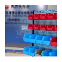 China Warehouse Plastic Containers Plastic Stacking Storage Bins For Hanging for sale